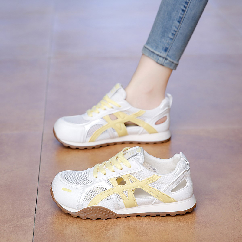 对向女鞋-对向女鞋★JM-319德训鞋夏季镂空网面透气学生跑步