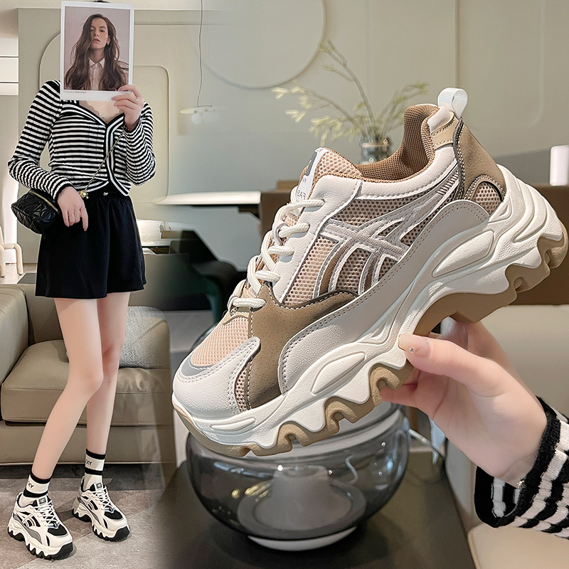 对向女鞋-对向女鞋★C-99春季新款百搭女鞋运动鞋老爹鞋