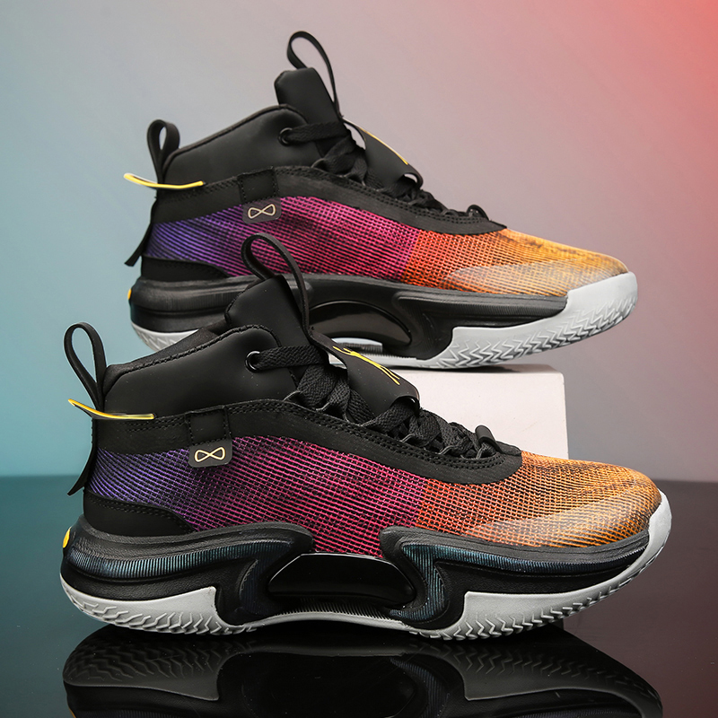 丰驰鞋行-丰驰AJ36青少年学生减震耐磨透气实战篮球鞋运动鞋（接代发）