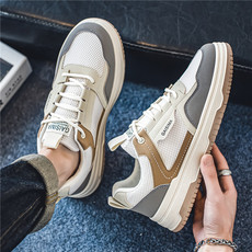 九龙鞋店-【九龙-L8015】夏季透气板鞋运动休闲鞋镂空鞋潮鞋男鞋39