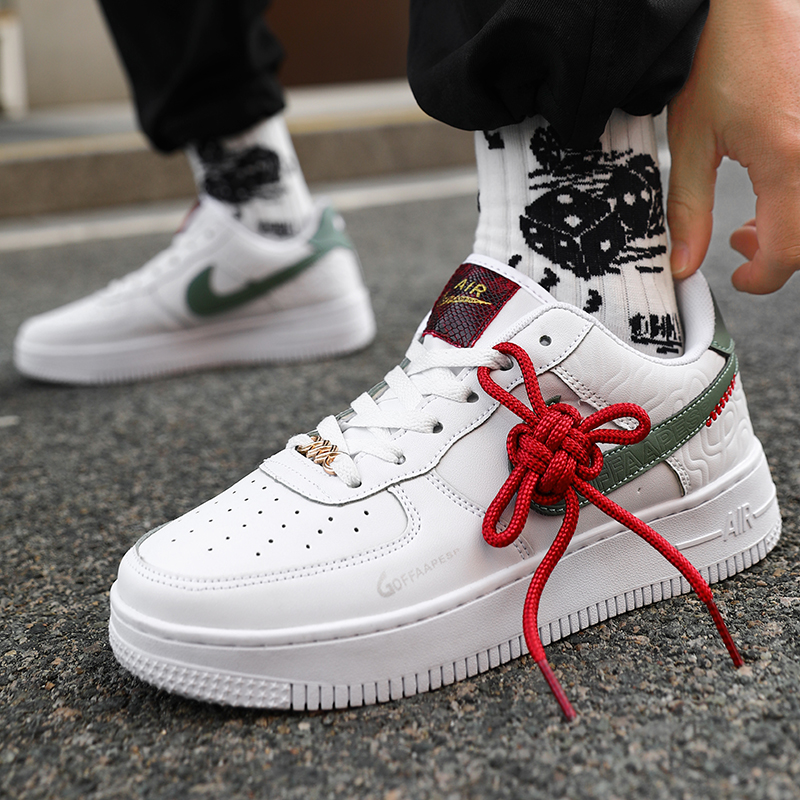 力度鞋业-力度AF107 新款空军情侣款休闲板鞋限定款时尚运动鞋