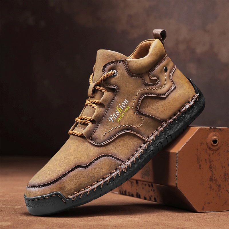 Mrlin工厂店-9889,爆款高帮休闲鞋