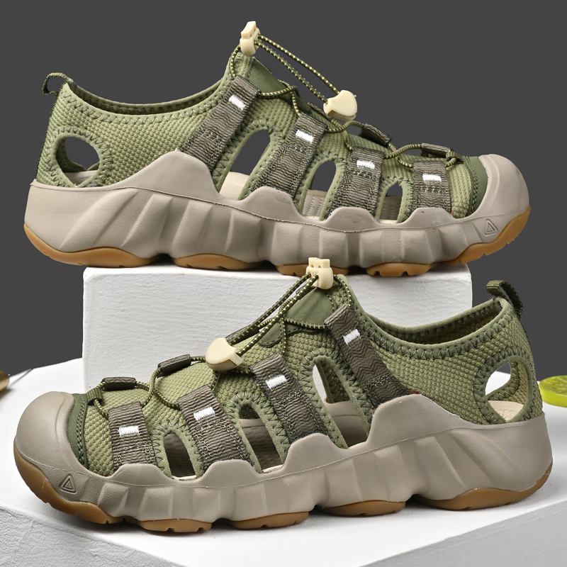 Mrlin工厂店-2055，夏季新款情侣时尚休闲沙滩鞋