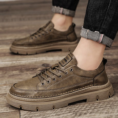 MST网络工厂店-MSY上新 607 秋季新款休闲皮鞋