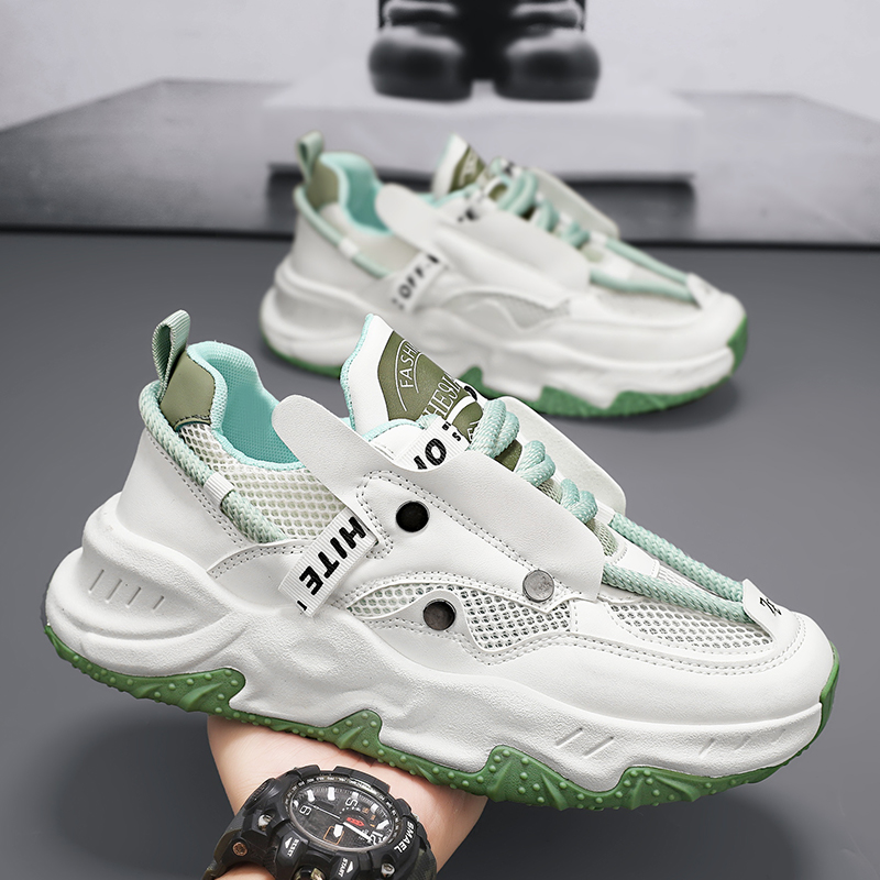 木森鞋业-【木森】MS219新款运动鞋休闲鞋潮鞋飞织男鞋