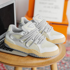 尚东鞋业-【尚东--X109】猫沙发同款小众硫化鞋面包板鞋