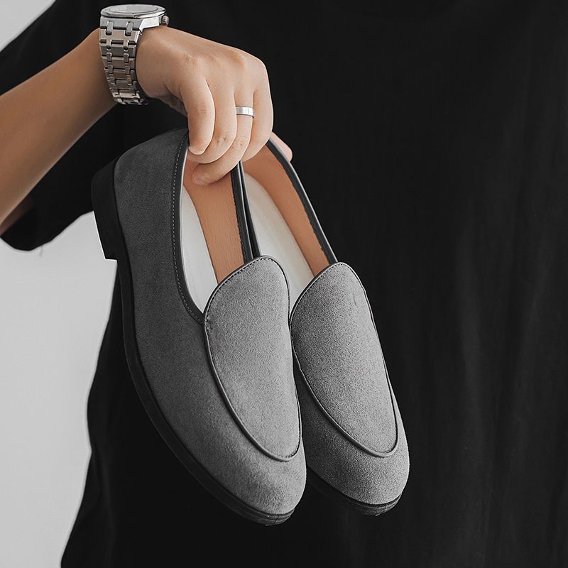 尚东鞋业-【尚东--A-1】夏季懒人一脚蹬跨境大码乐福鞋