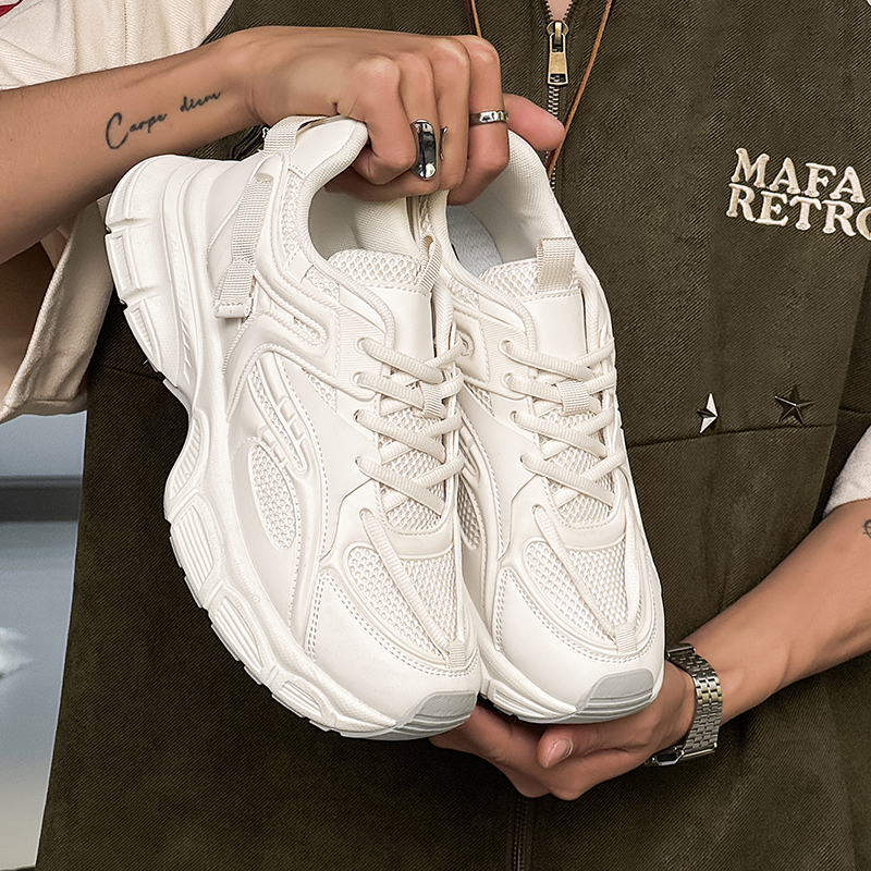 尚东鞋业-【尚东--YH05】网面透气百搭时尚款运动鞋老爹鞋