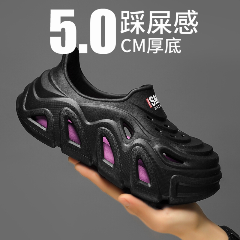 旭伟鞋行-旭伟J9901夏季新款时尚沙滩拖鞋男潮流百搭休闲鞋凉鞋