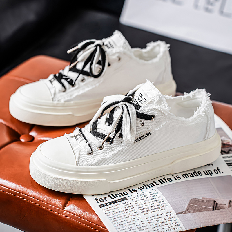 中国合伙人鞋业-【中国合伙人鞋业】DL5106帆布鞋低帮男鞋P49